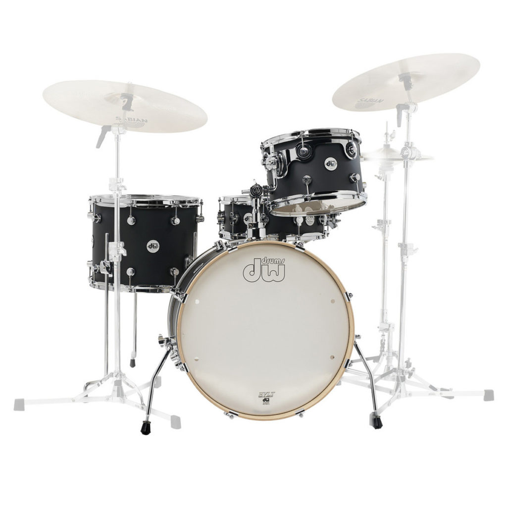 DW Frequent Flyer 4 pc Design Series Kit - Just Drums